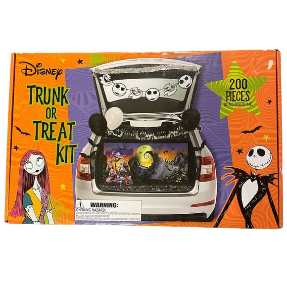Disney | Party Supplies | Disney Nightmare Before Christmas Trunk Or Treat Kit Nwb | Poshmark